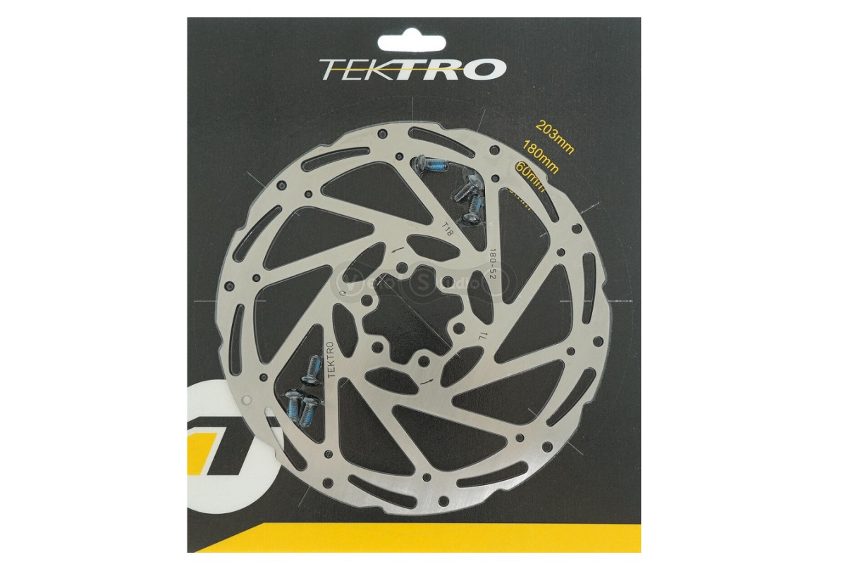 Ротор TEKTRO TR160-52 160 мм для велосипеда, с болтами, купить