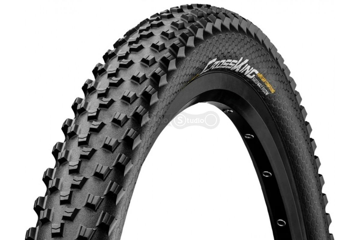 Вело покрышка Continental Cross King, 26 x 2.00, черная, не складная ...