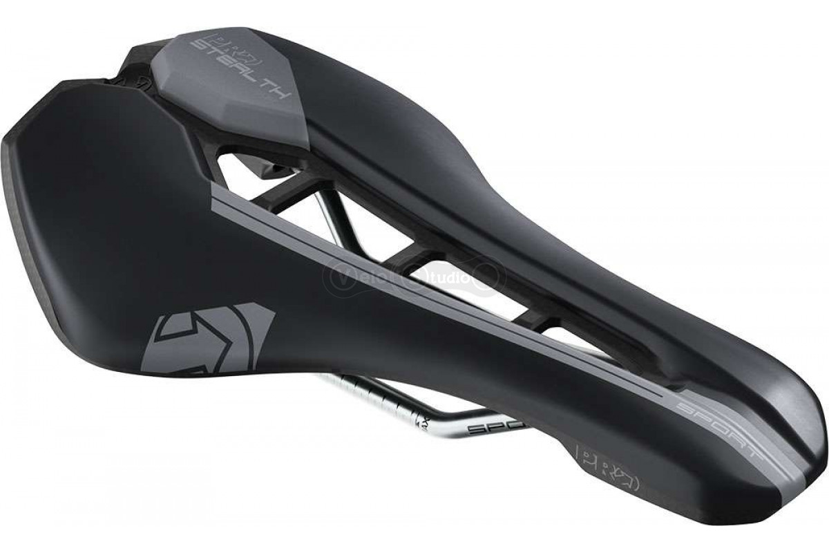 Сідло PRO Stealth Sport Black 248x152mm AF для шосейного велосипеда, купити