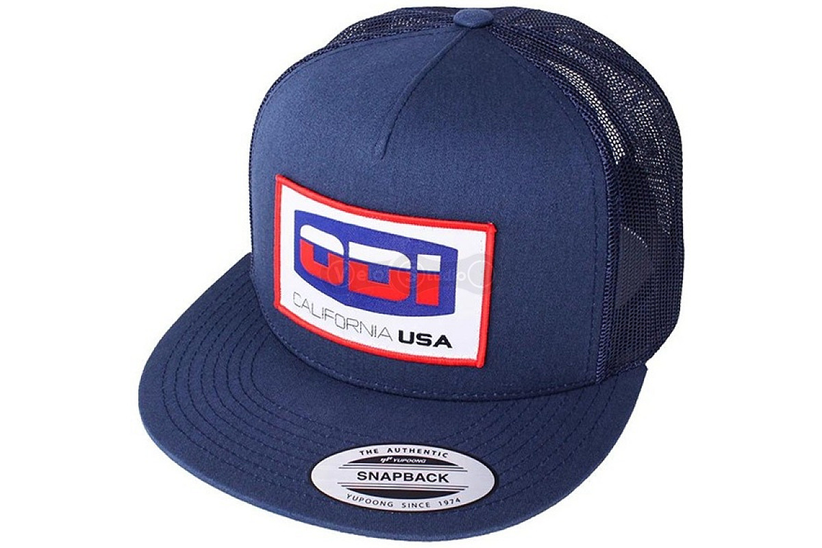 Бейсболка ODI California Flat Bill Navy/White OSFA, купити