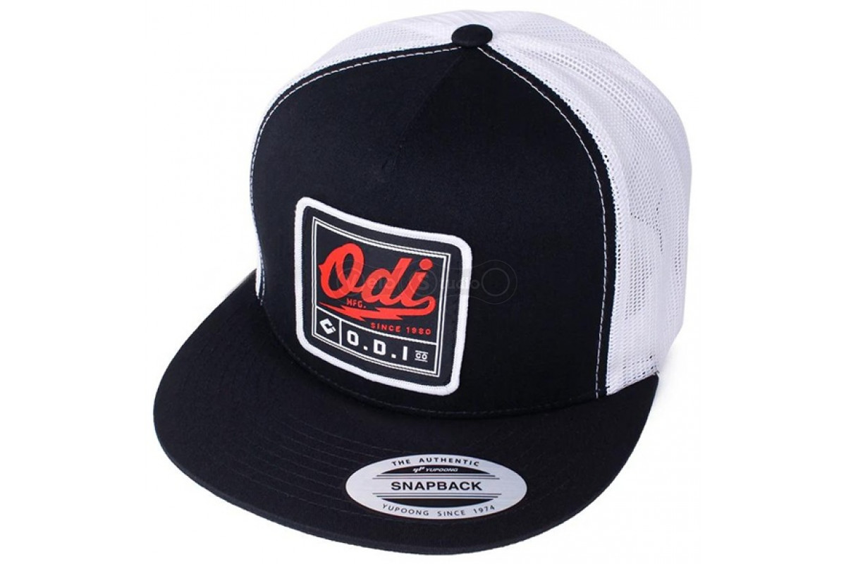 Бейсболка ODI Heater Trucker Black/White Mesh OSFA, купити