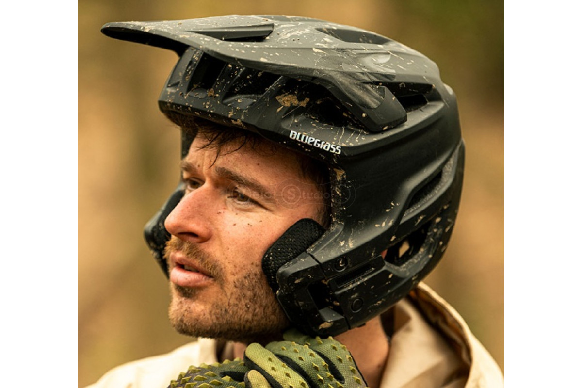 Вело шолом BLUEGRASS JETRO MIPS CE BLACK | MATT S (52-56), купити