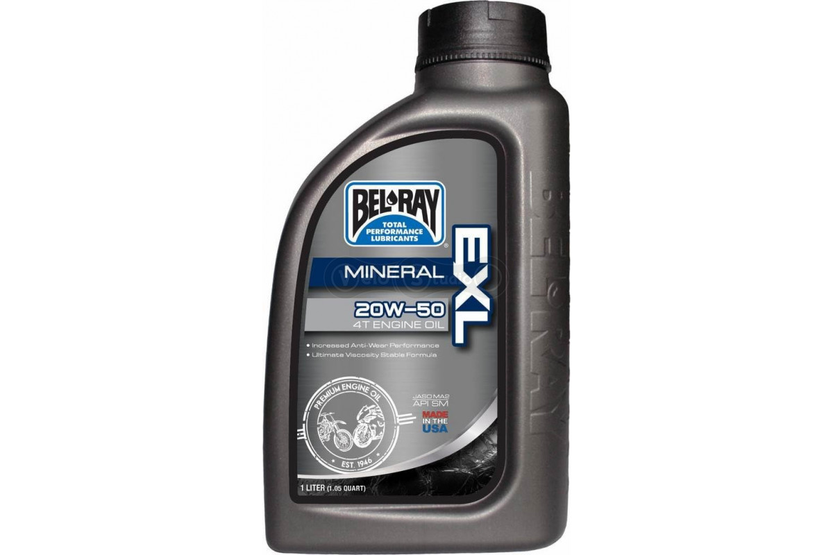 Мастило моторне Bel-Ray EXL Engine Oil [1л], 20w-50, купити