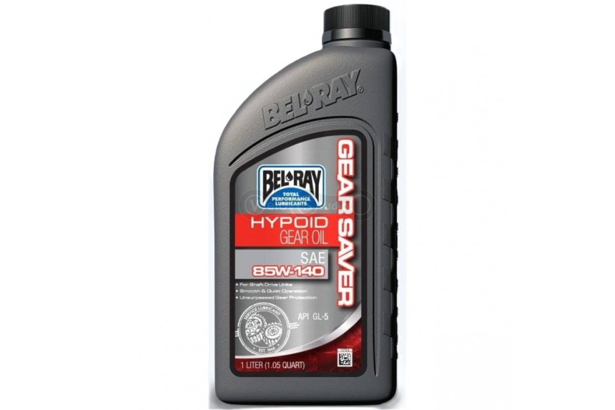 Масло трансмиссионное Bel-Ray Gear Saver HYPOID Fluid [1л], 85w-140, купить