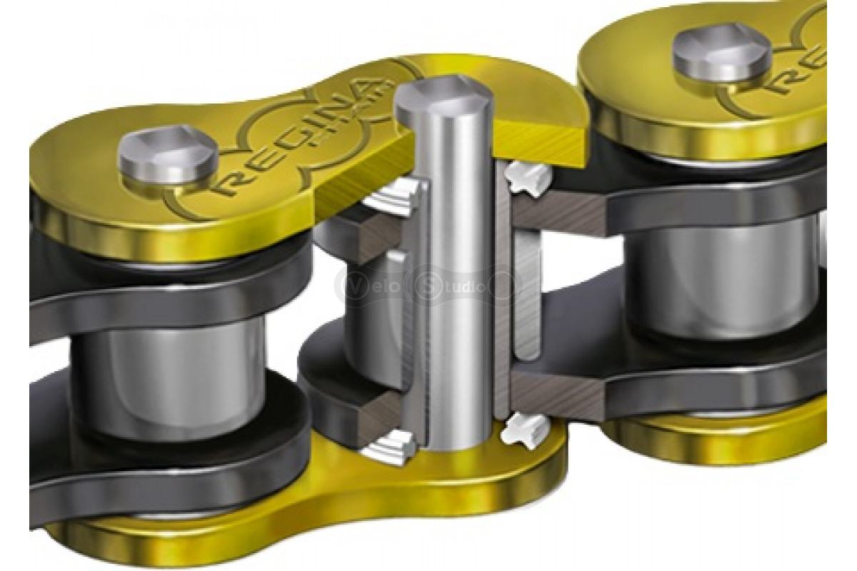 Цепь Regina ZRT Chain - 525 [Gold], 525-122L / Seal Ring, купить