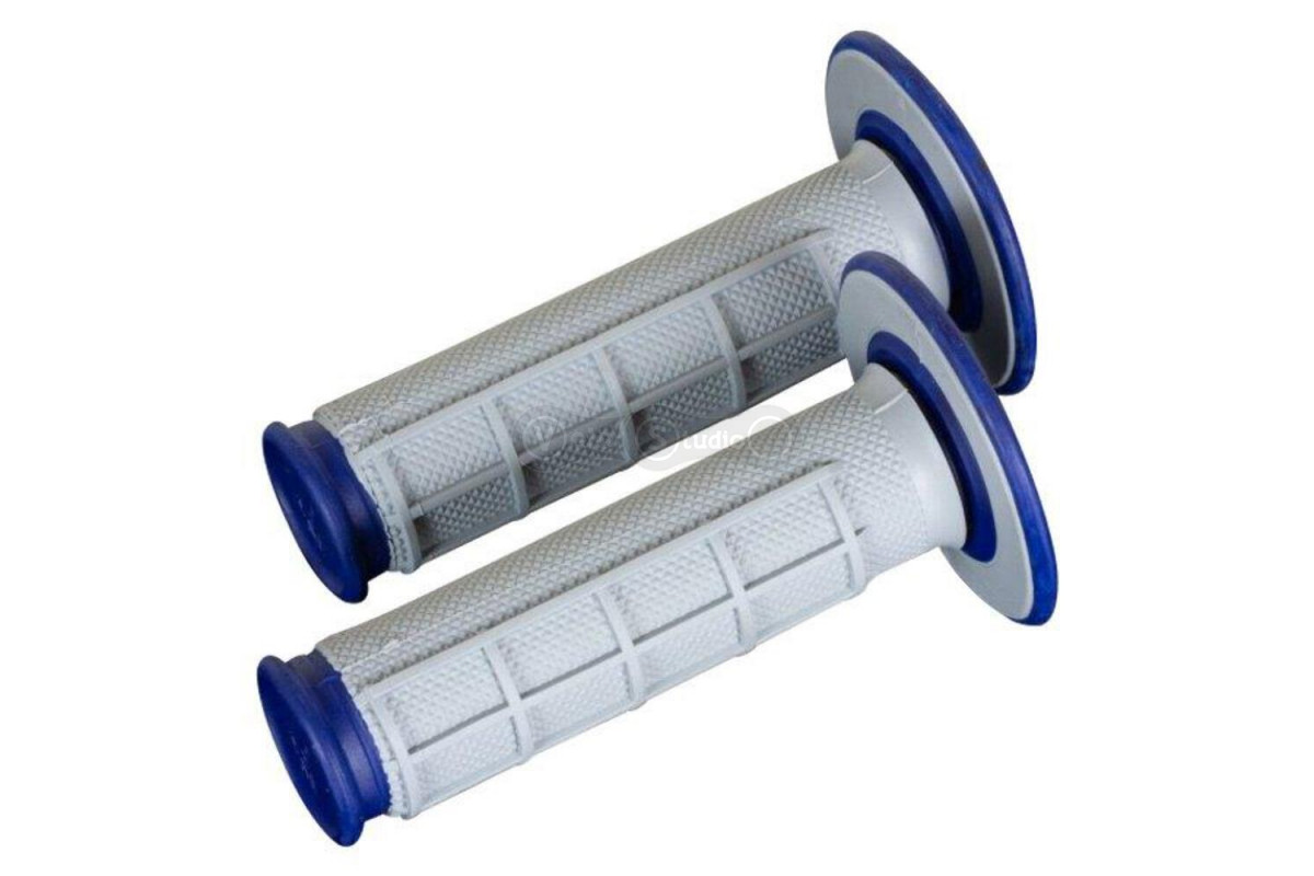 Грипси Renthal MX Grips - Dual Compound [Blue], Soft для мотокросу, купити