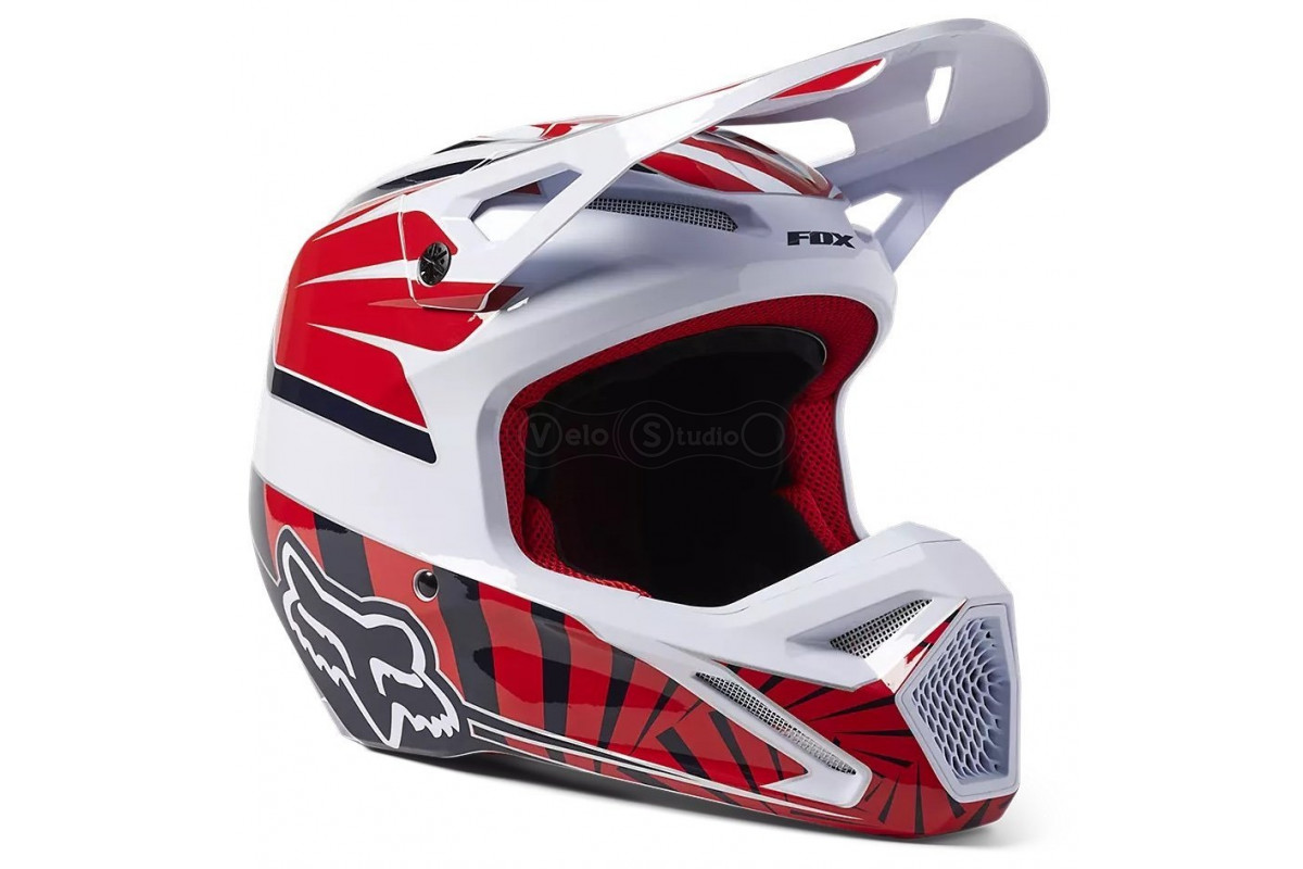 Дитячий мотошолом FOX YTH V1 Mips GOAT Helmet [Red], YM купити