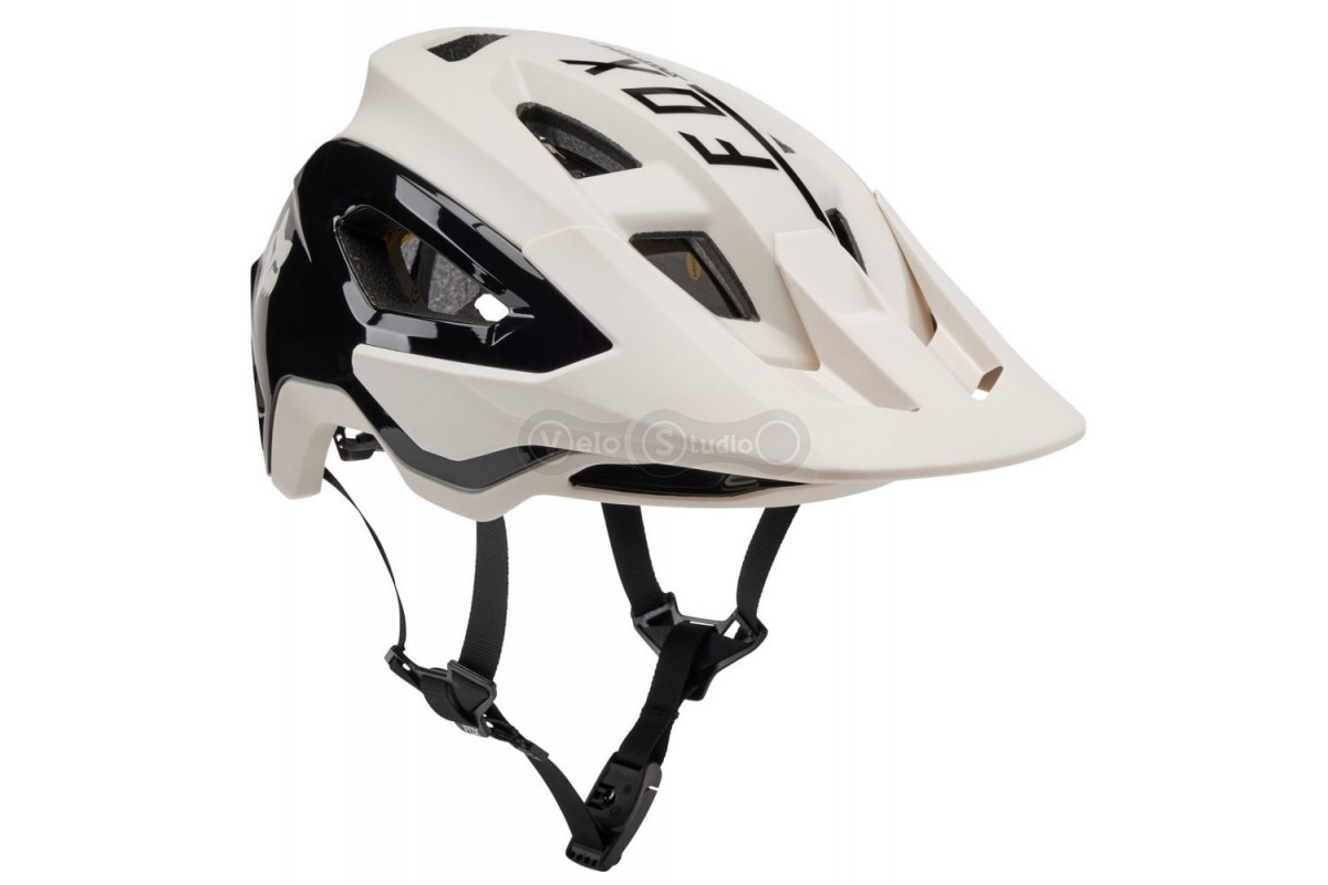 Велосипедный шлем FOX SPEEDFRAME PRO HELMET - BLOCKED [Vintage White ...